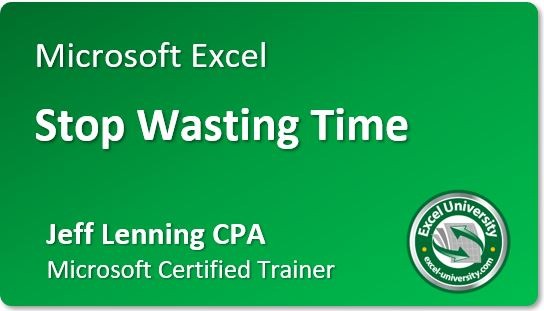 Excel: Stop Wasting Time | CPDFormula by learnformula