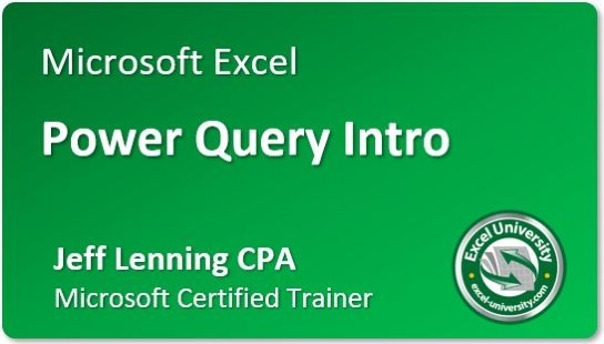 Excel Power Query Intro | CPDFormula by learnformula