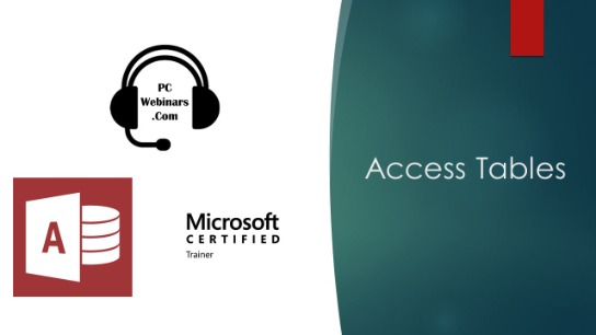 Microsoft Access Tables | PD Courses by learnformula
