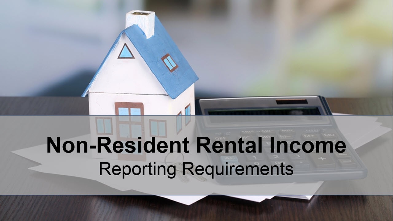 Non-Resident Rental Income Reporting | CPD On Demand by learnformula
