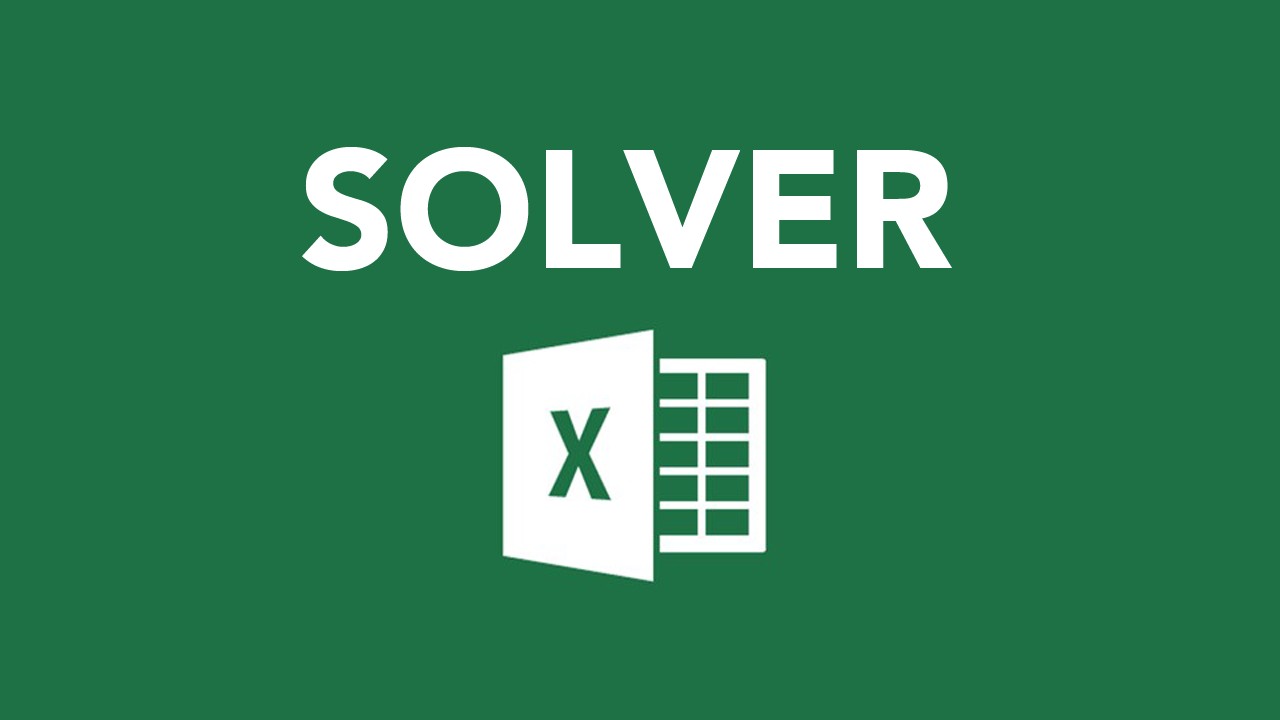 Excel - Solver | CPDFormula by learnformula