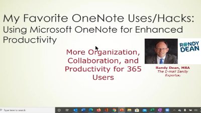 Microsoft OneNote: Productivity/Collaboration/Organization | CPDFormula ...