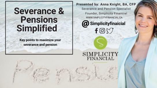 Severance and Pension Simplified | continuingeducation by learnformula