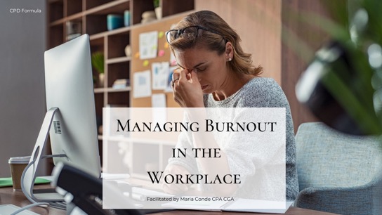 Managing Burnout in the Workplace | CPD On Demand by learnformula