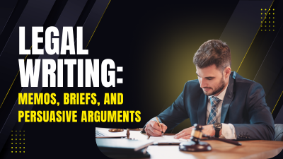 Legal Writing: Memos, Briefs, and Persuasive Arguments | Legal ...